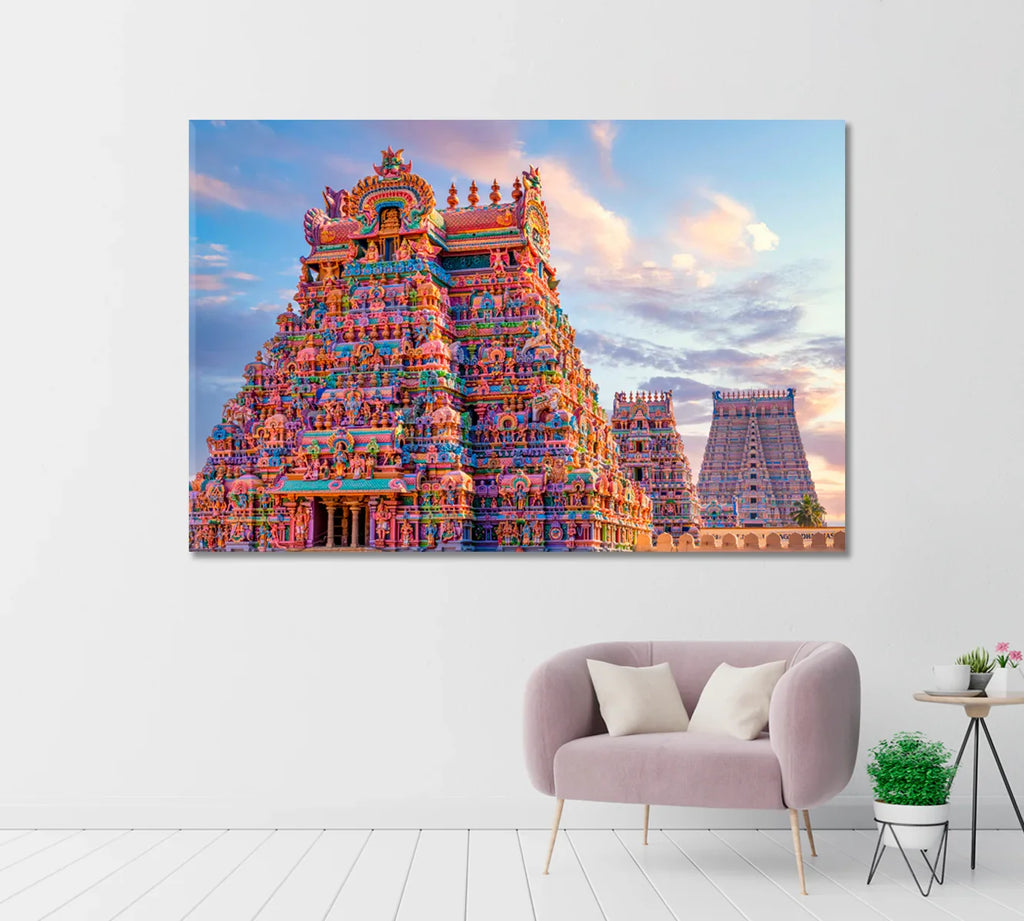 Hindu Temple Wall Painting